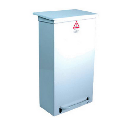 White Fire Retardant Pedal Sack Holder — AJ Stuart